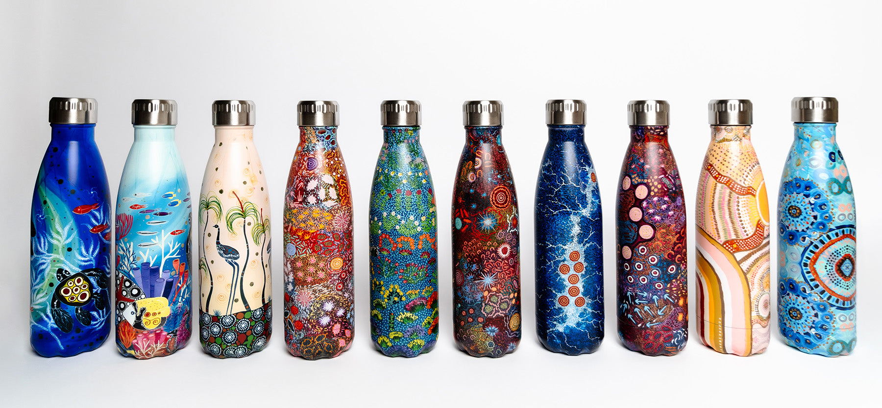 The best wholesale Aboriginal art water bottles