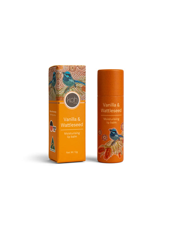 Aboriginal Vanilla & Wattleseed Lip Balm