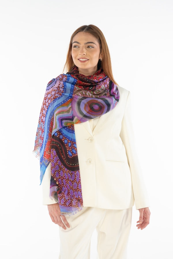 Aboriginal Our Country Rectangle Scarf