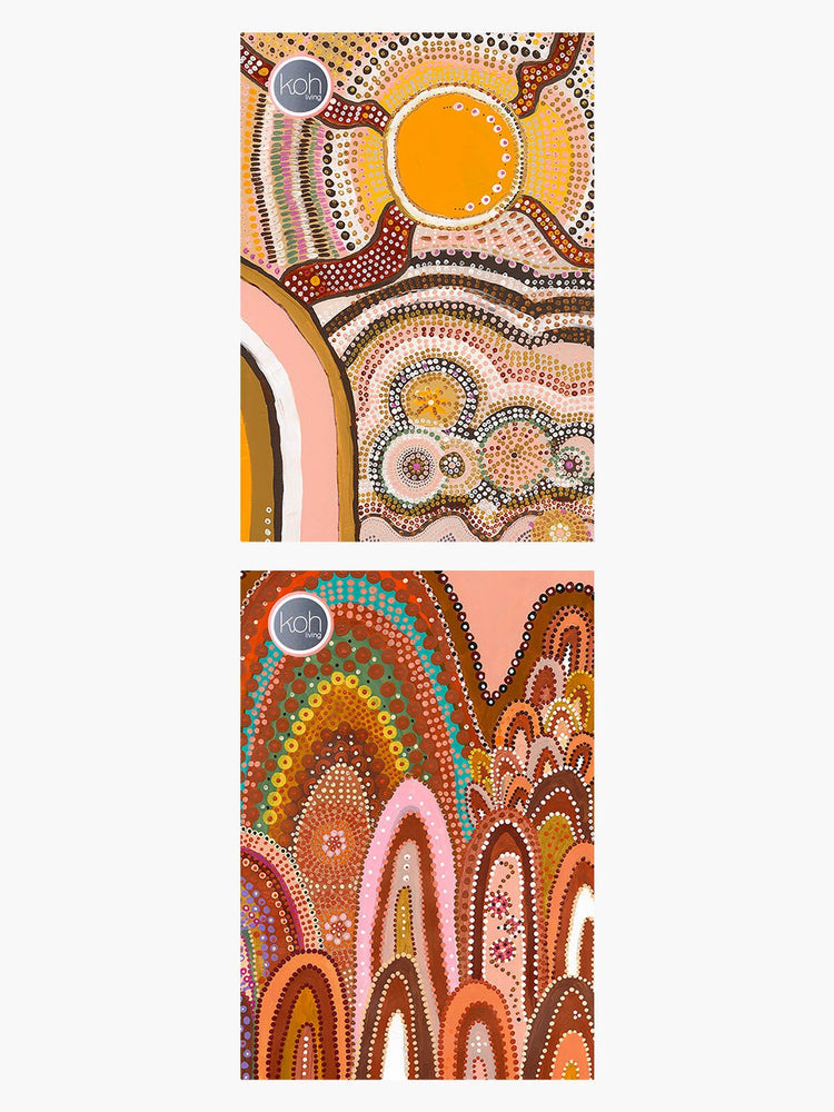 Aboriginal Beautiful Journey Notebook 2 Pack